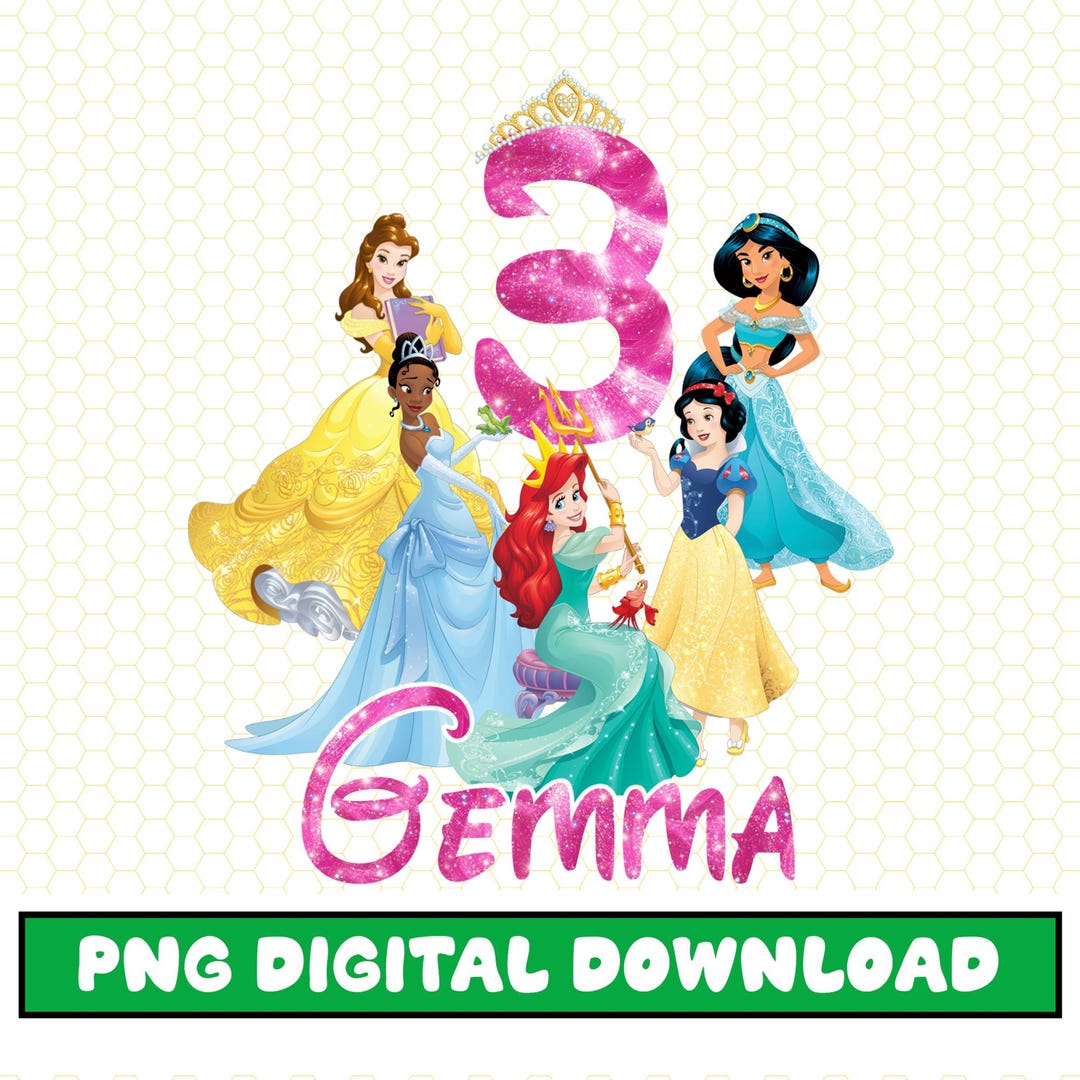 Custom Princess Birthday Girl Png, Magical Castle Birthday Png ...
