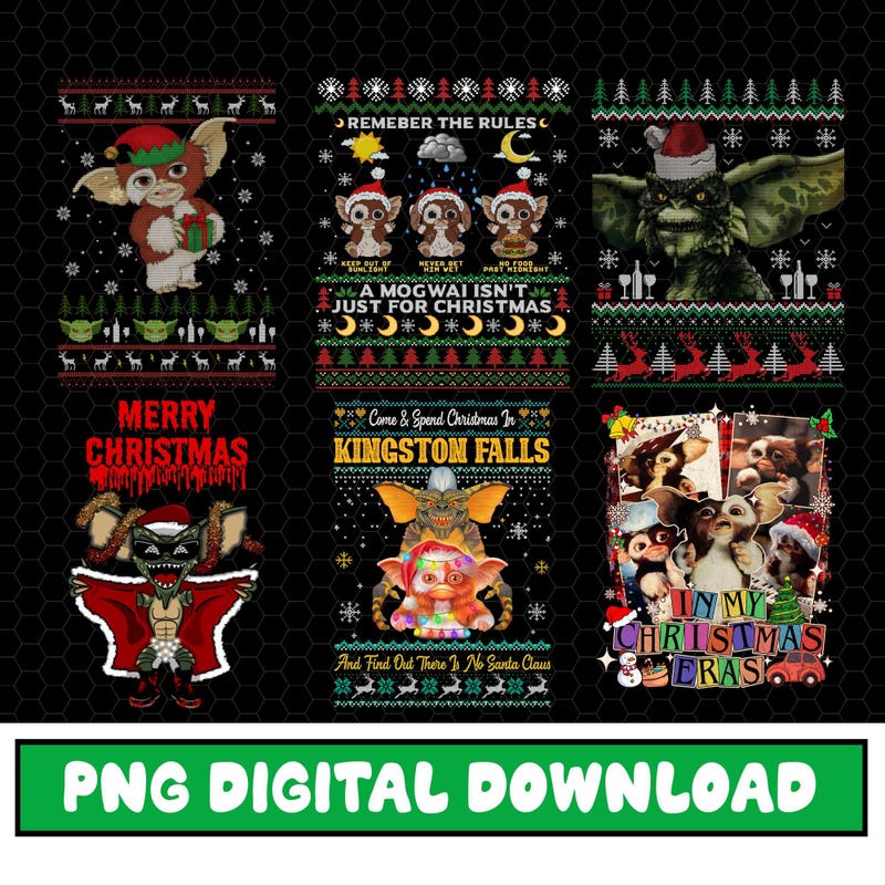 Christmas Gizmo Sweaters - Etsy