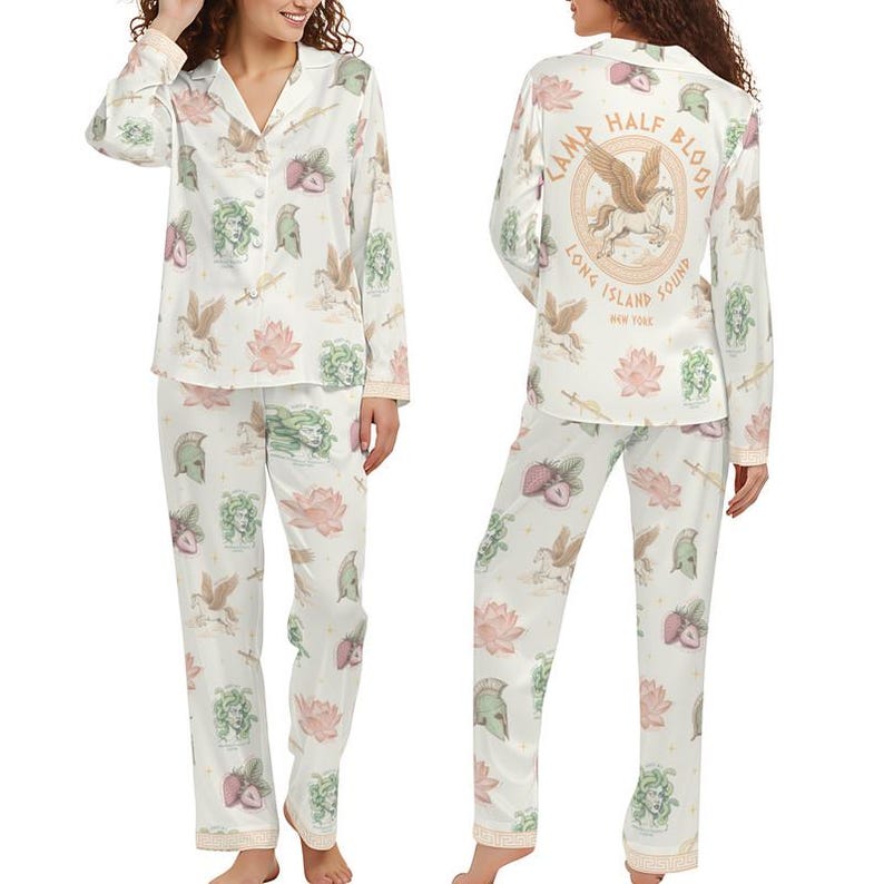 Percy Jackson and the Olympians Pajamas, Percy Jackson Pajamas, Camp ...