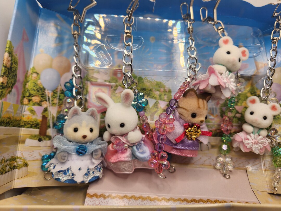 Calico Critters Keychain - Etsy