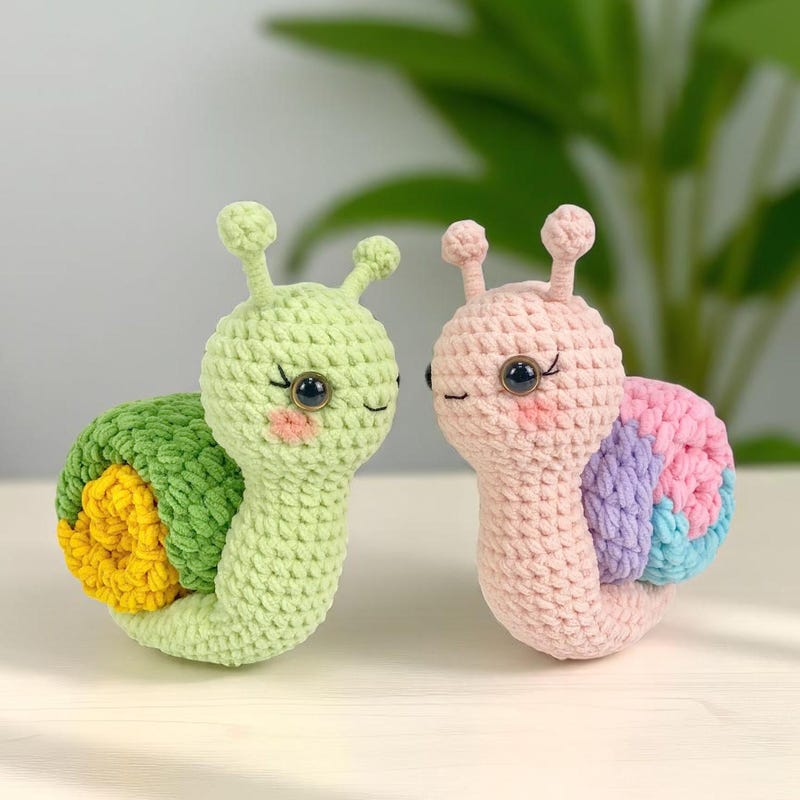 Snail Plush - Etsy
