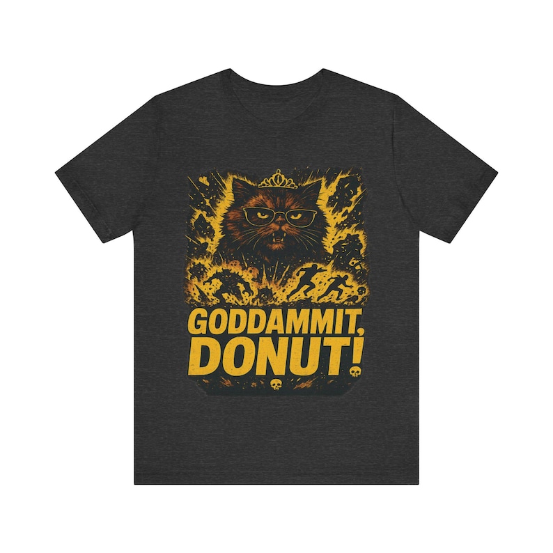 Goddammit, Donut! | Dungeon Crawler Carl Shirt | Funny Litrpg Cat Tee ...