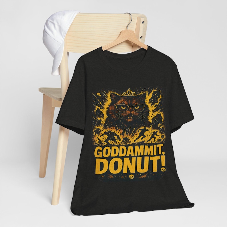 Goddammit, Donut! | Dungeon Crawler Carl Shirt | Funny Litrpg Cat Tee - Etsy