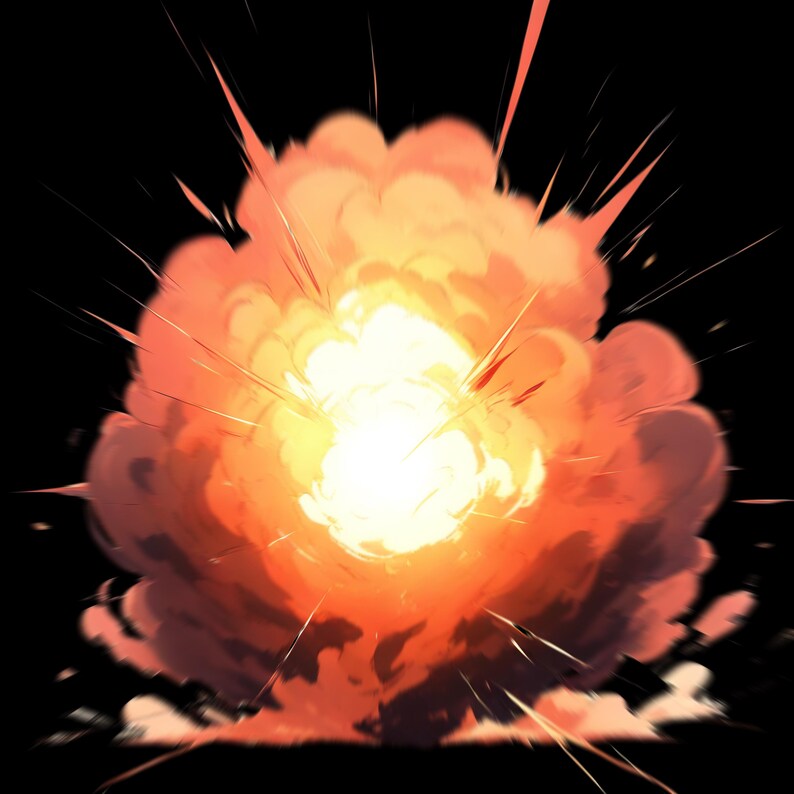 Webtoon FX Pack – Smoke, Fire, Explosions, Debris, Lightning | Digital ...