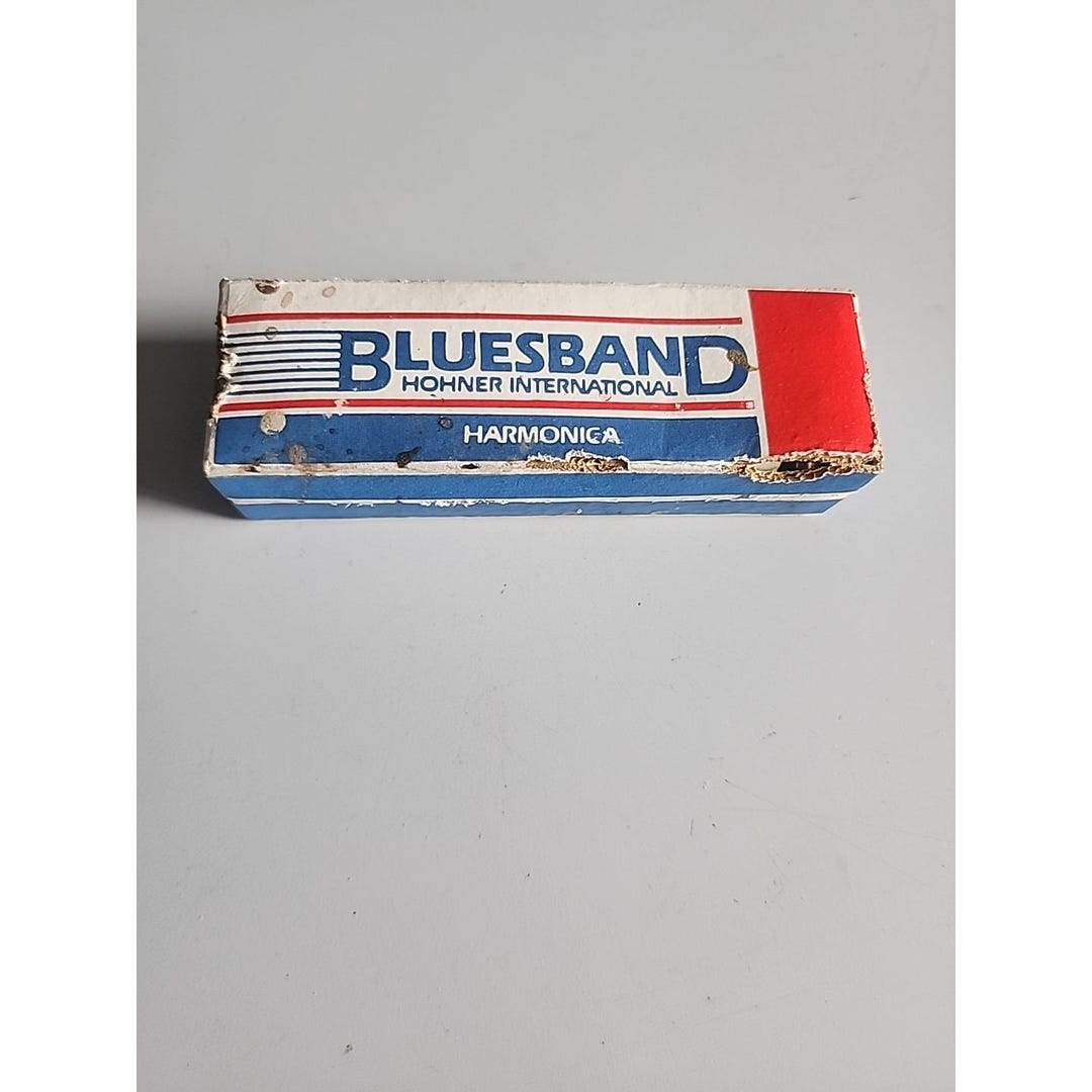 Vintage BLUES BAND Hohner International HARMONICA With Instructions - Etsy