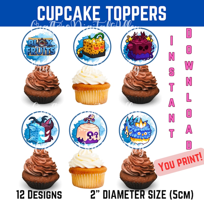 Fruit Cupcake - Etsy