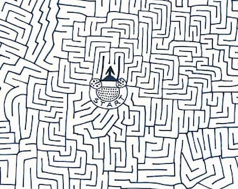 Printable Ladybug Maze | Ladybug Digital Activity for Kids Teachers and ...