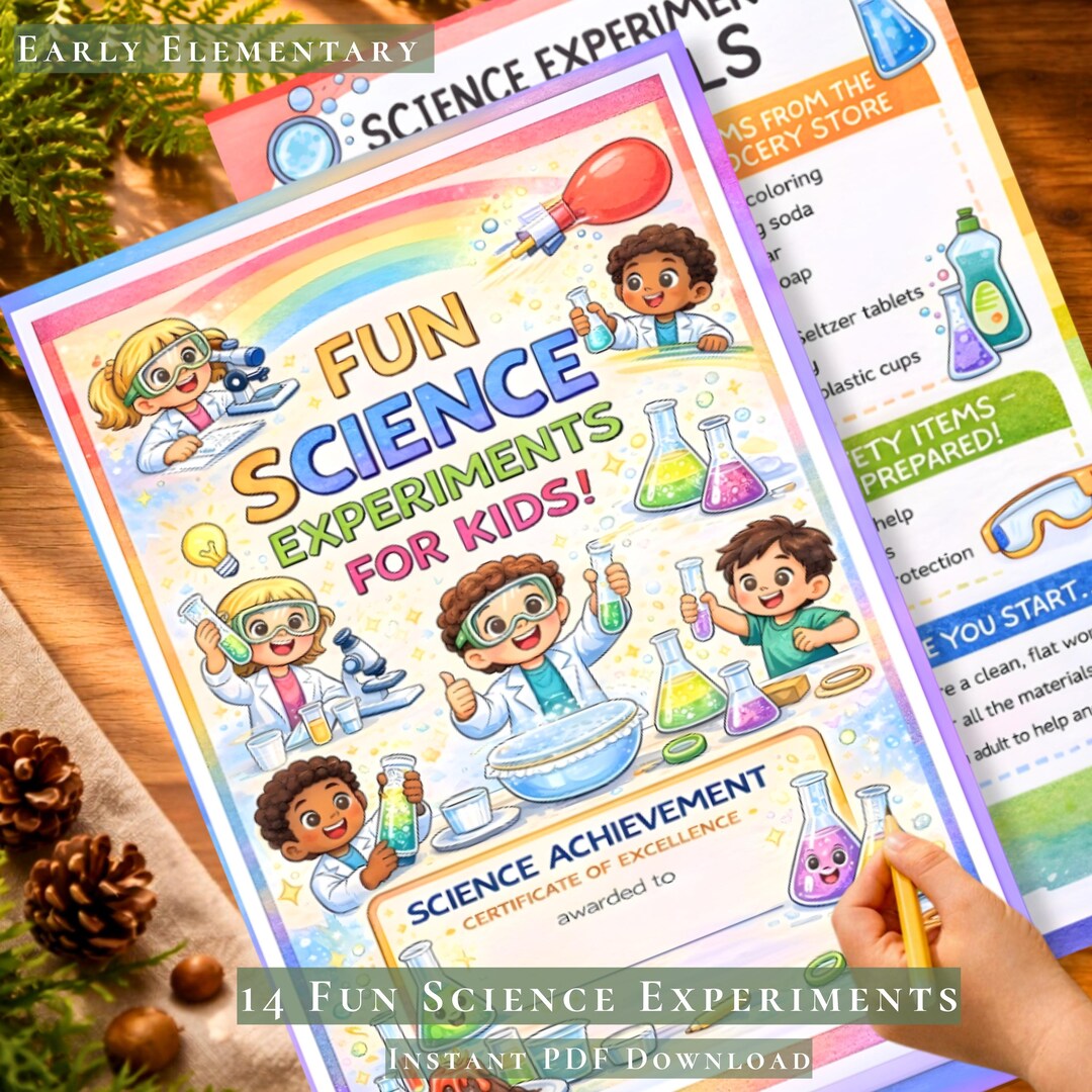 Science Experiments for Kids | 14 STEM Activities, Science Activities ...