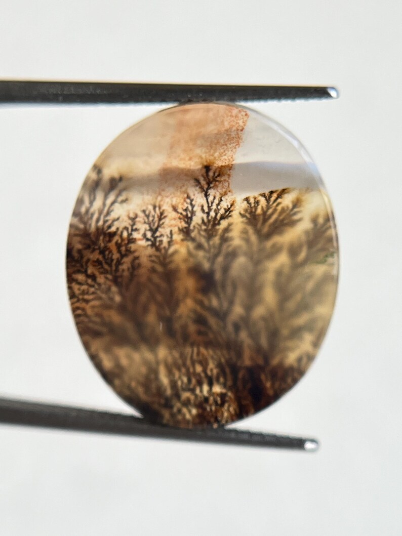 Scenic Dendritic Sazar Semi Precious Gemstone for Jewellery Making AAA ...