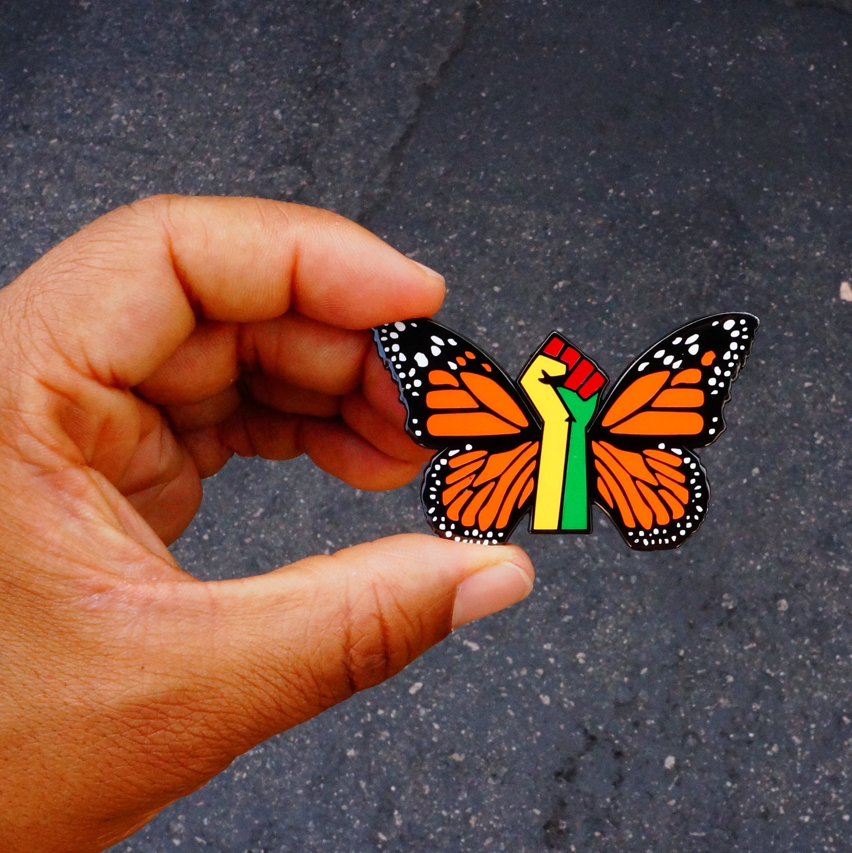 Unisex Fist Pin Solidarity Enamel Lapel Pin Black Lives - Etsy Canada