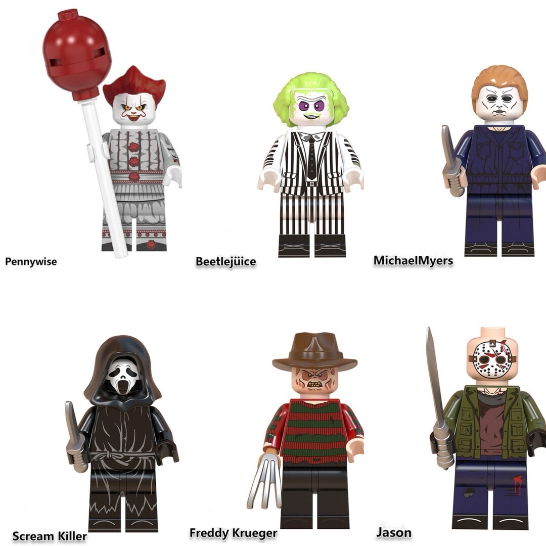 Custom Horror Minifigures Halloween Minfigs Tokens - Etsy