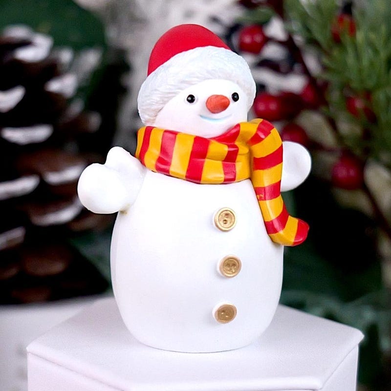 Snowman Figurines - Etsy
