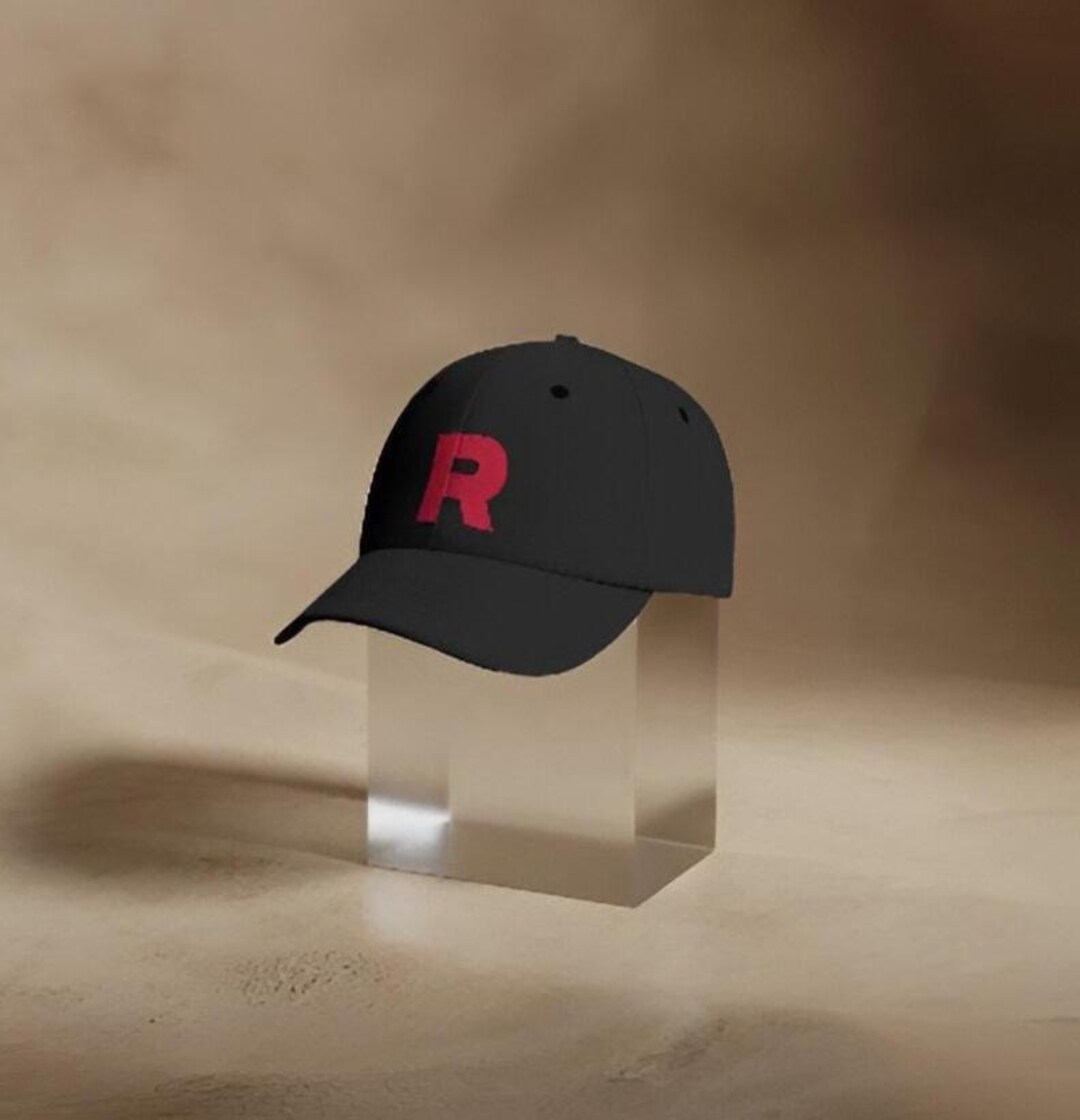 Team Rocket Cap | Embroidered Dad Hat | Quality Cap - Etsy