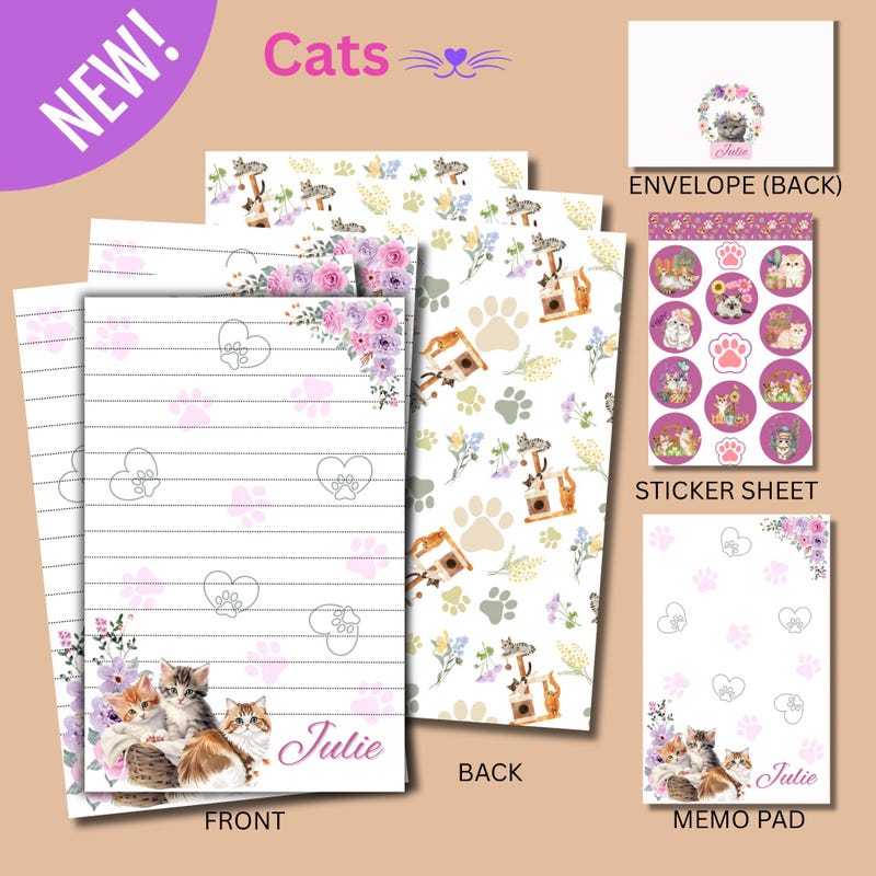 Letter Writing Pads - Etsy