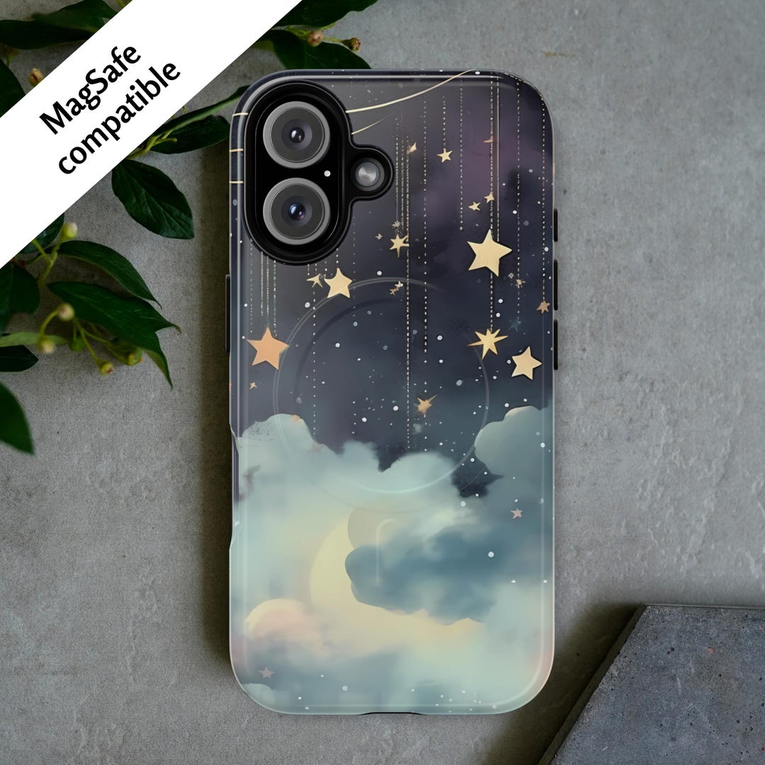 Starry Night Tough Magnetic Phone Case, Galaxy Phone Cover ...