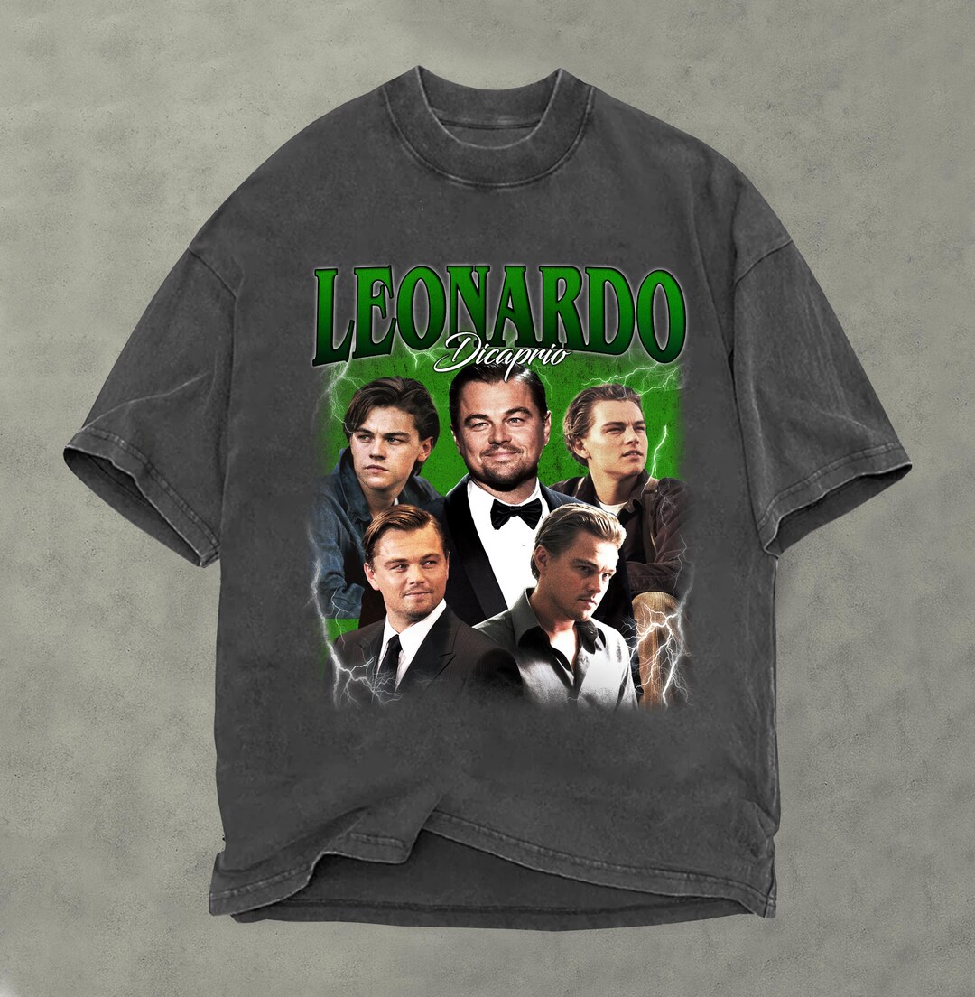 Leonardo Dicaprio Shirt, Comfort Colors Shirt, Leonardo Dicaprio Retro ...