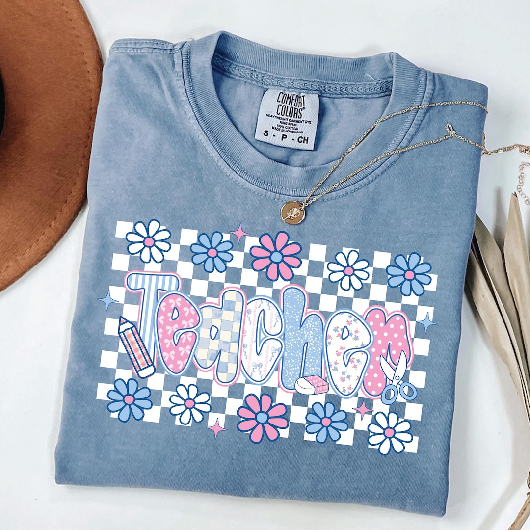 Coquette Teacher Png, Cute Pastel Back to School Shirt Graphic, Retro ...