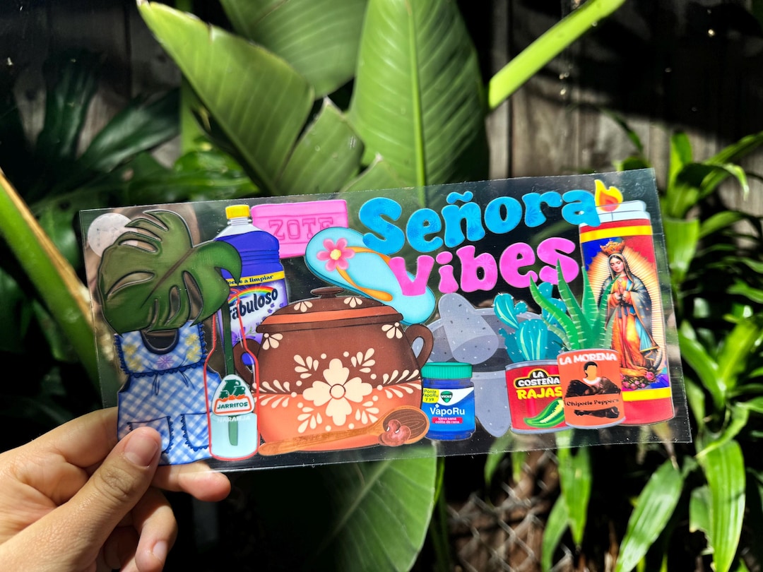 Señora Life | UVDTF | | Permanent | No Heat Needed | Ready to Apply - Etsy