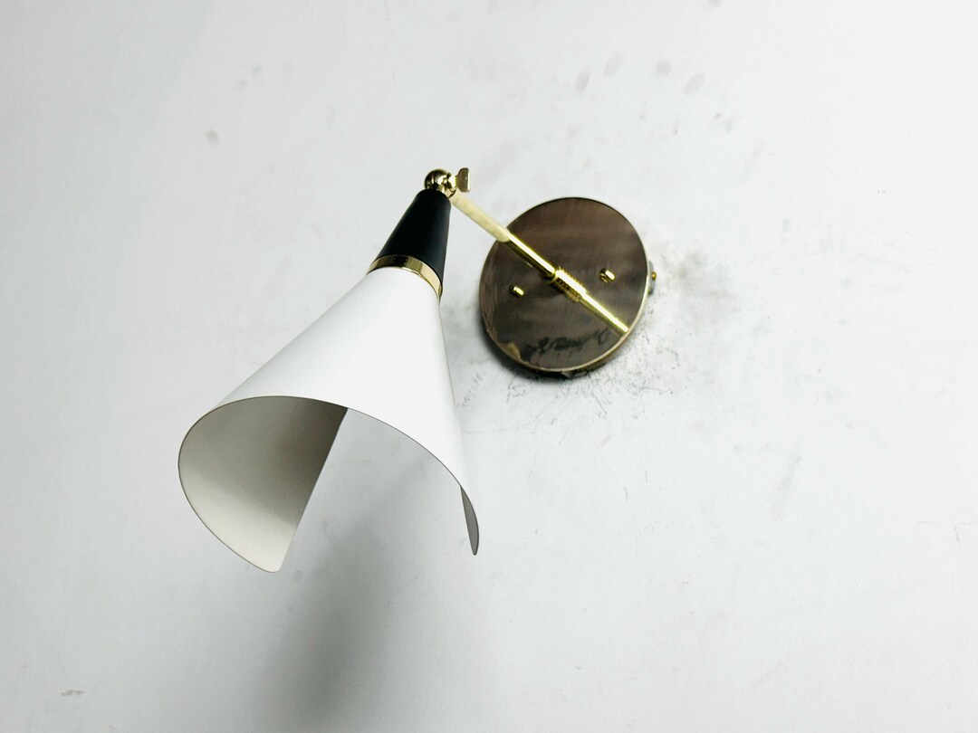 Vintage Inspired Brass Wall Sconce Handcrafted Reading Lamp - Etsy