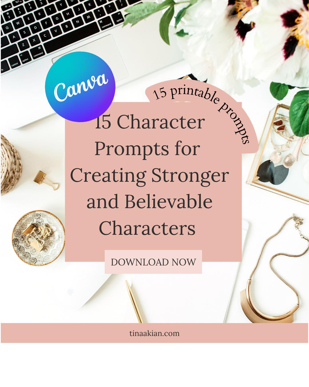 Printable Character Prompts for Writers | PDF | Deep Character ...