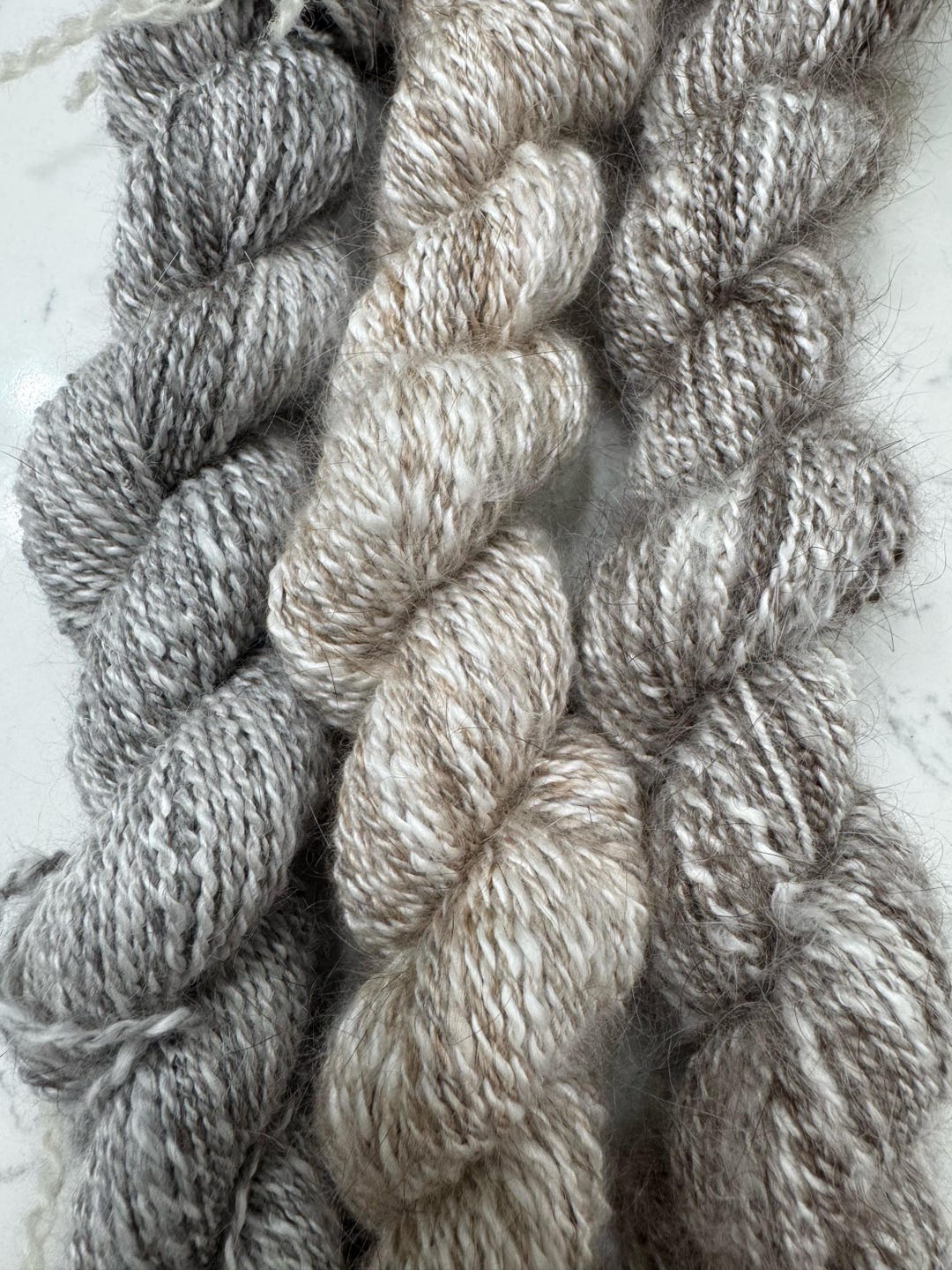 100% Handspun Angora Rabbit Yarn 100 Yds - Etsy
