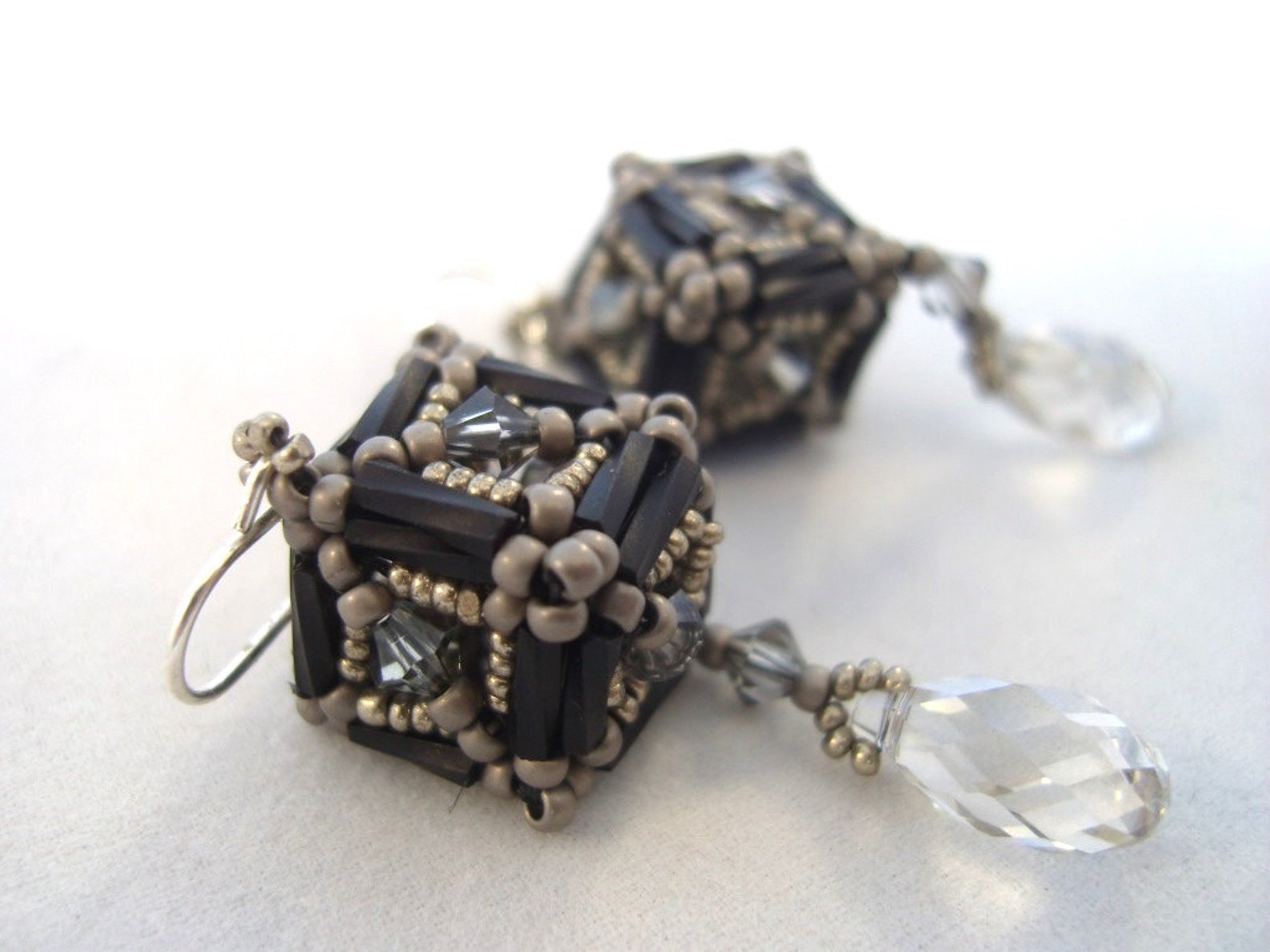 Pattern Tutorial Beaded Earrings Etsy