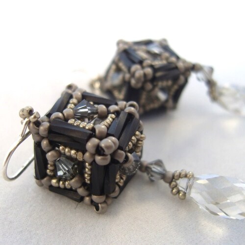 Pattern Tutorial Beaded Earrings Etsy 8946