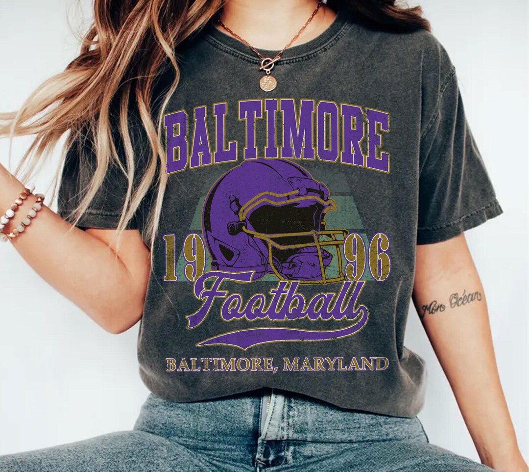 Baltimore Football Digital Download | 90s Baltimore Cartoon Style ...