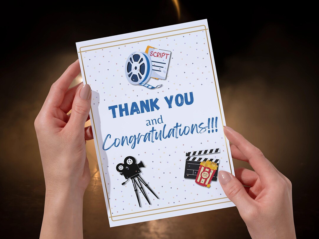 Coworker Goodbye Card, Movie & TV Themed Card, Printable Farewell Card ...