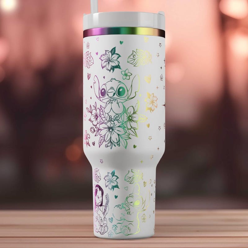 Stitch Stanley Cup - Etsy