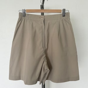 80’s Khaki Skort Vintage 1980’s High Waisted Pleated Tennis Shorts ...
