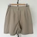 80s Khaki Skort Vintage 1980s High Waisted Pleated Tennis Shorts Skirt ...