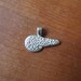Anatomical Pancreas Necklace in Solid Sterling Silver - Etsy