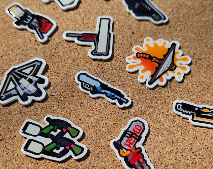 Splatoon Splashtag Weapon Freshness Badge - Etsy