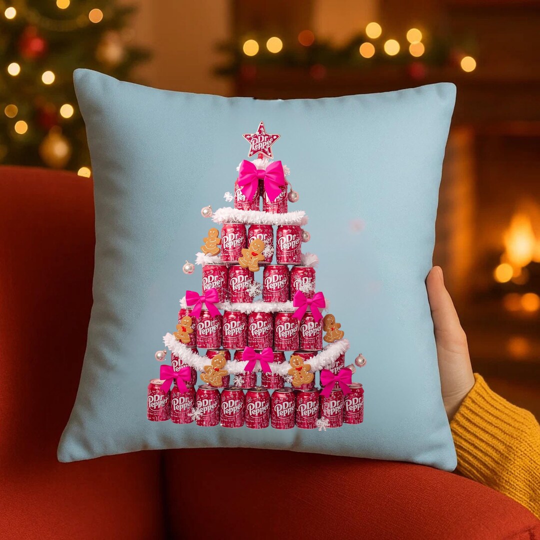 Christmas Dr Pepper Can Tree Decoration | Gingerbread & Snowflakes ...
