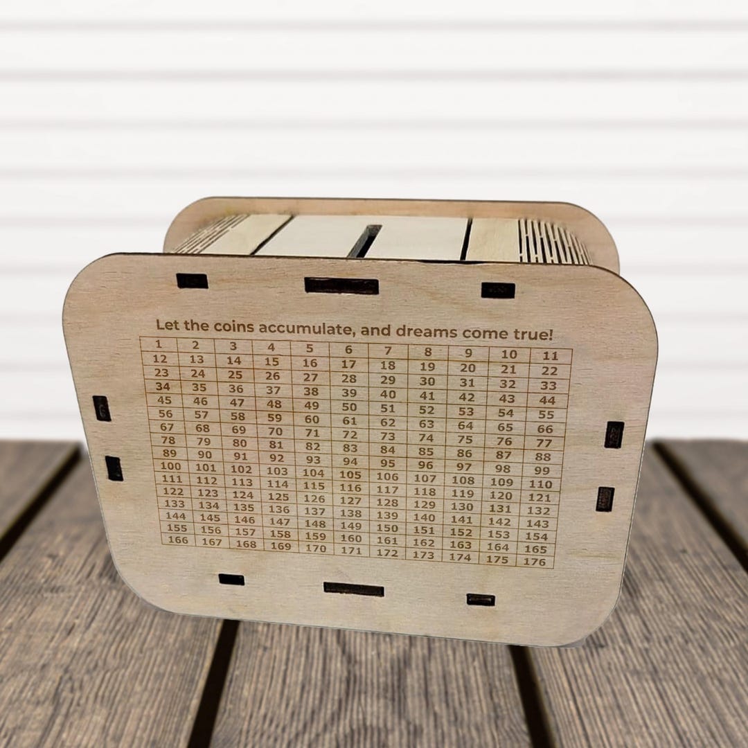 Laser Cut Files Piggy Bank Svg, Wooden Box Svg, Coin Bank Svg, Pig Svg ...