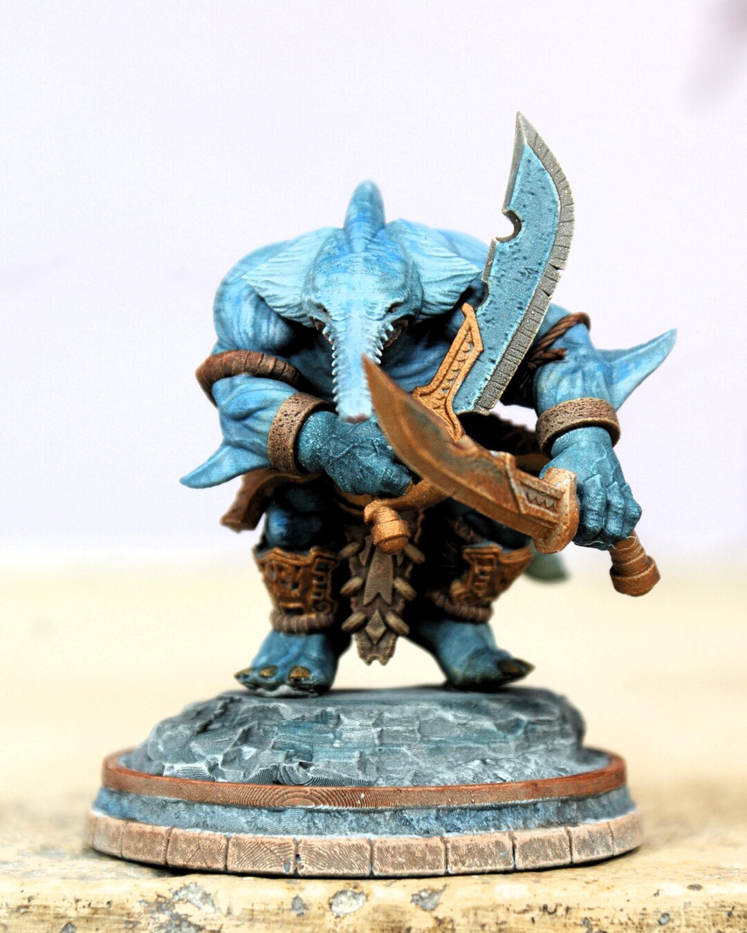 Fighter Selachian Miniature | Dnd Minis | RPG | Fantasy Gaming | Role ...