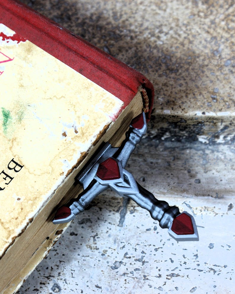 Fantasy Sword Bookmark 3D Printed | Book Lover Gift | Dnd Accessory ...