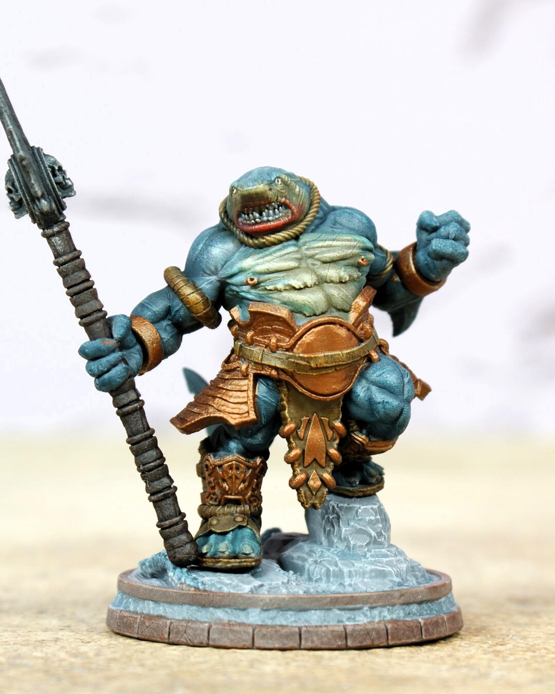 Cleric Selachian Miniature | Dnd Minis | RPG | Fantasy Gaming | Role ...