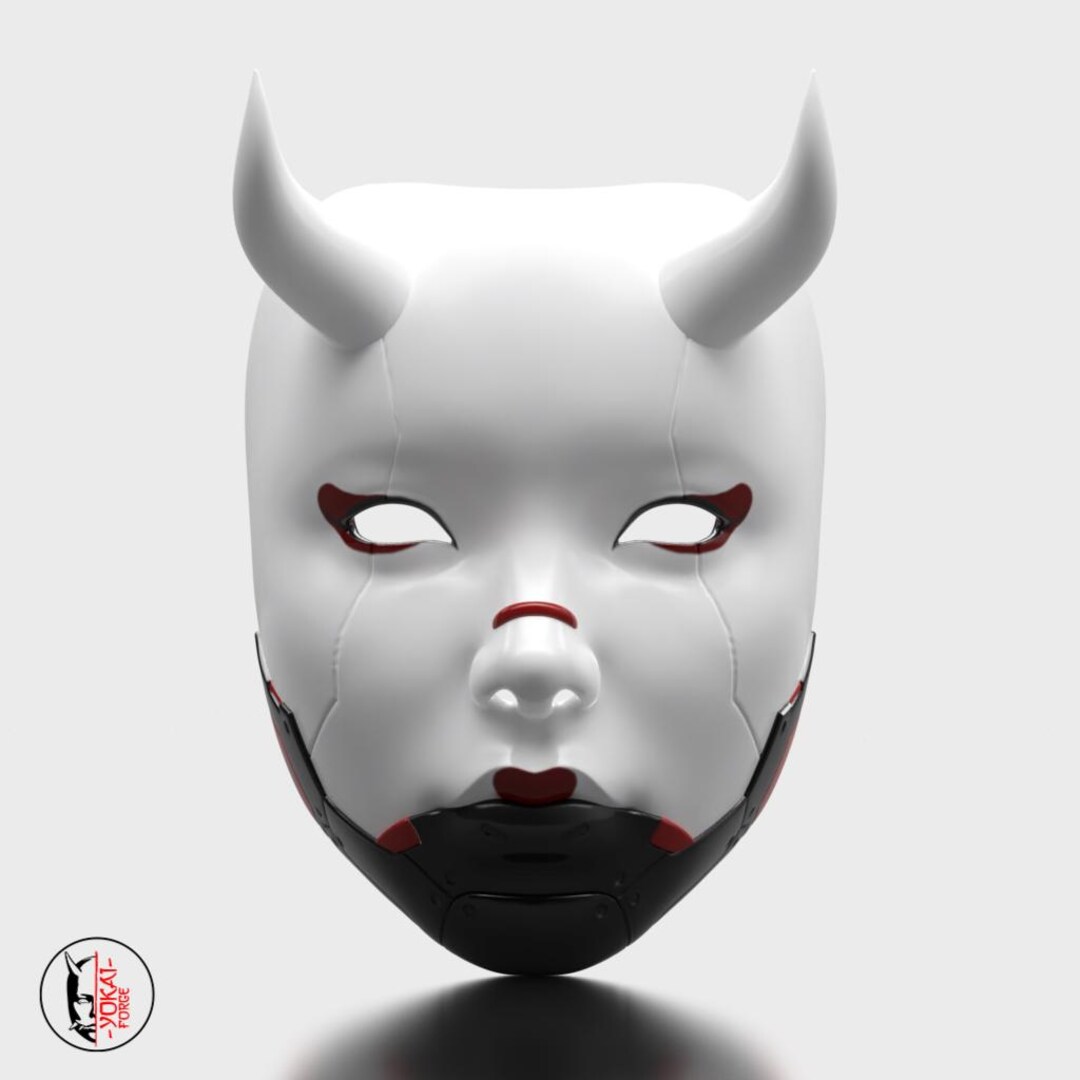 Geisha.exe Mask | 3D Model for Printing - Etsy