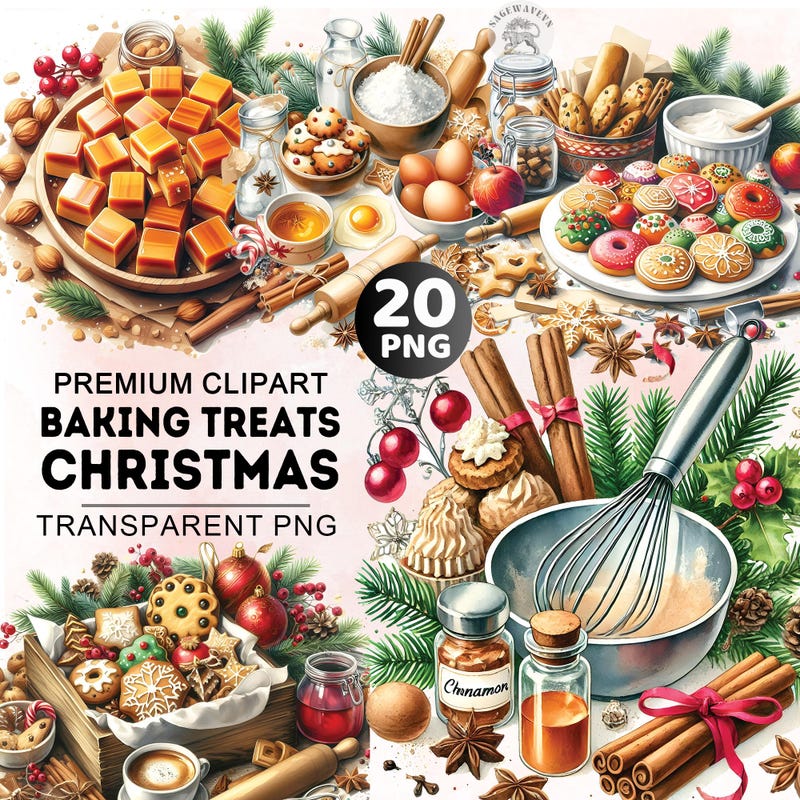 Baking Clipart - Etsy