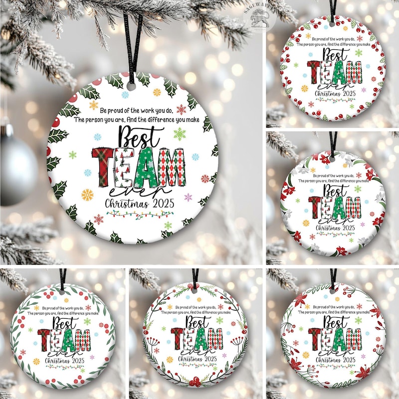 Best Team Ever Bauble - Etsy UK