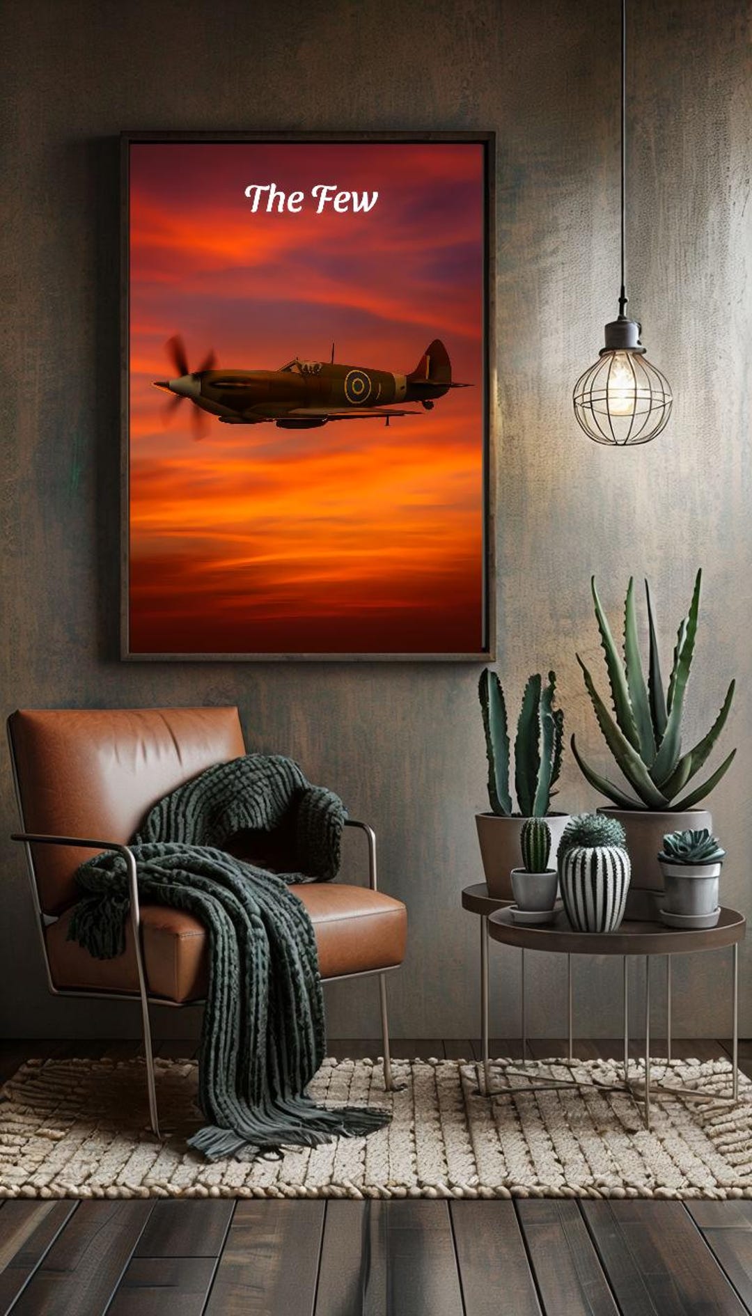 Spitfire Wall Art "the Few" - Etsy