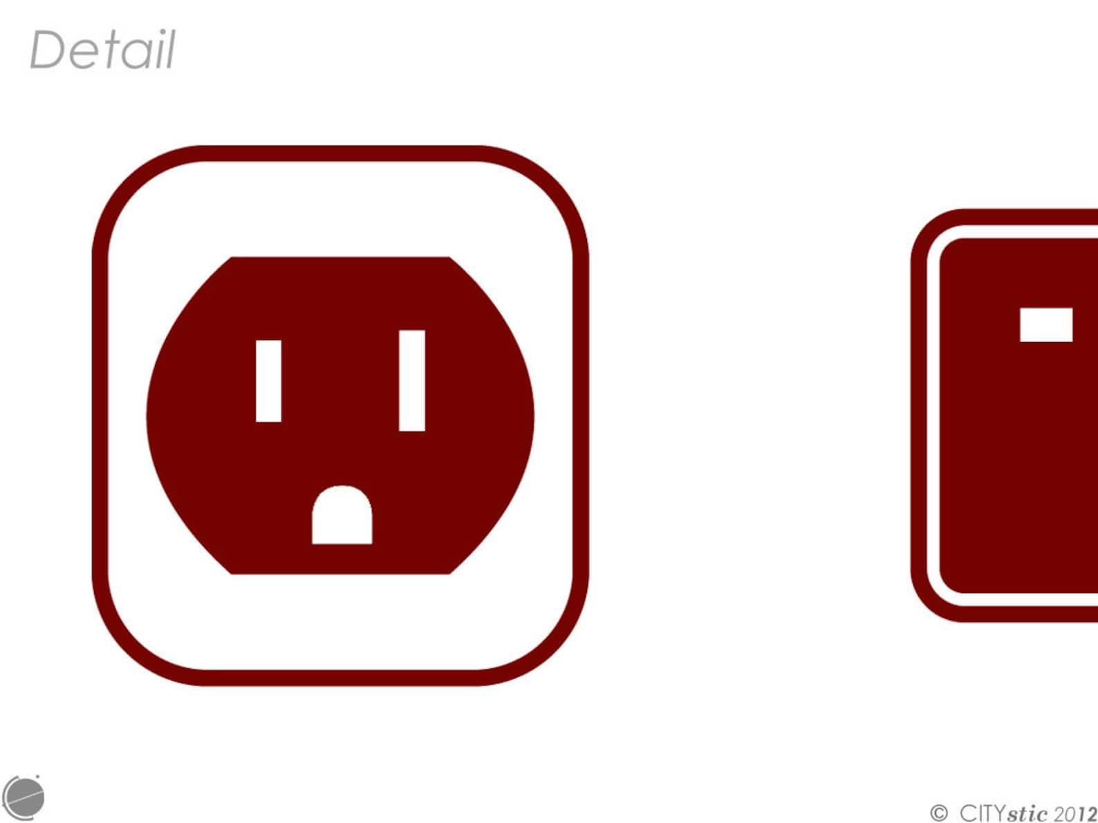 World Power Outlet Vinyl Decal: Funny Faces Sticker - Etsy