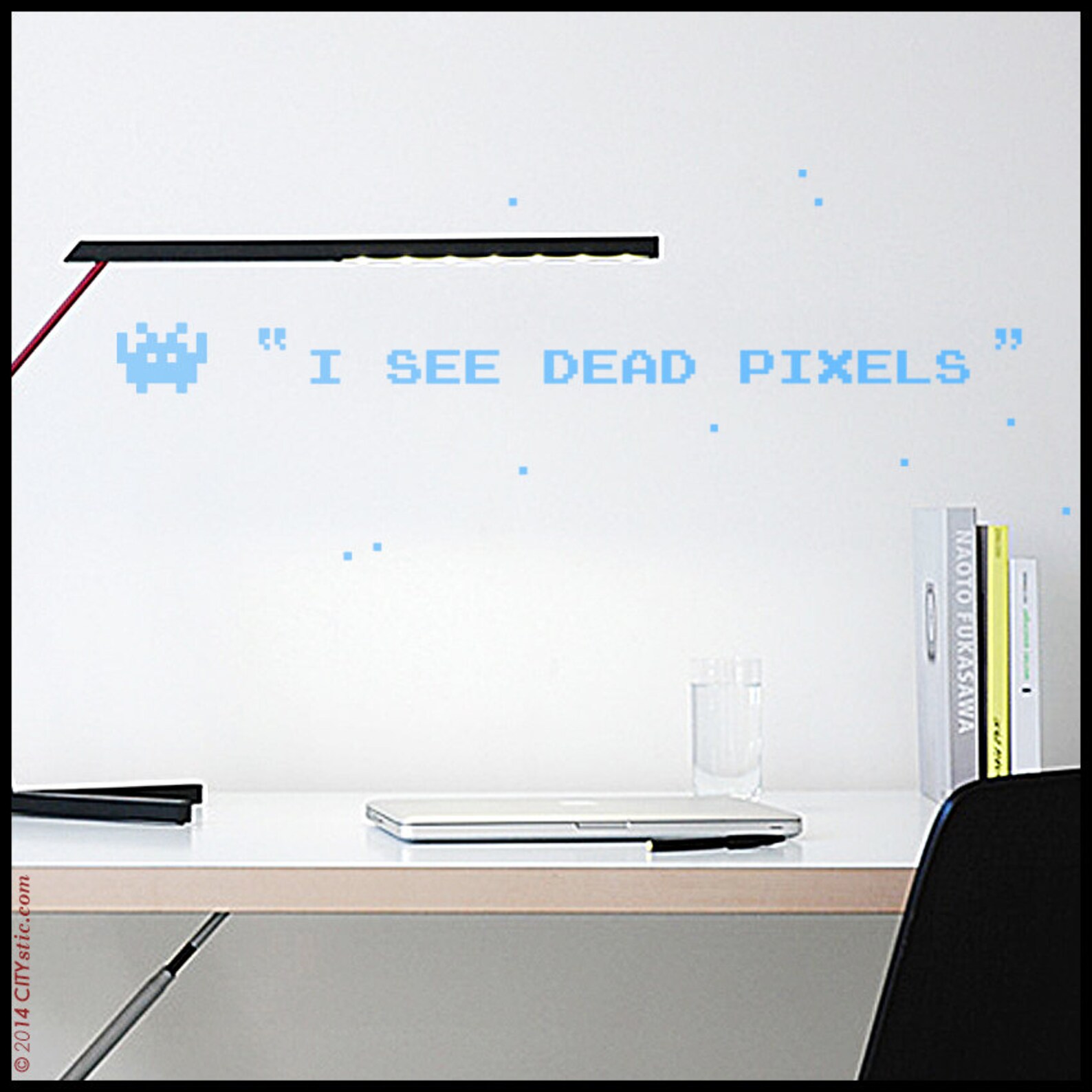 QUOTE WALL DECAL : I See Dead Pixels. as From the Movie the - Etsy
