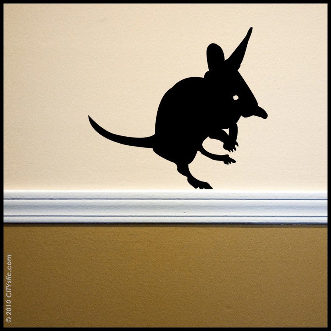 ANIMAL WALL DECAL : Bilby, the Australian Rodent, so Cute - Etsy