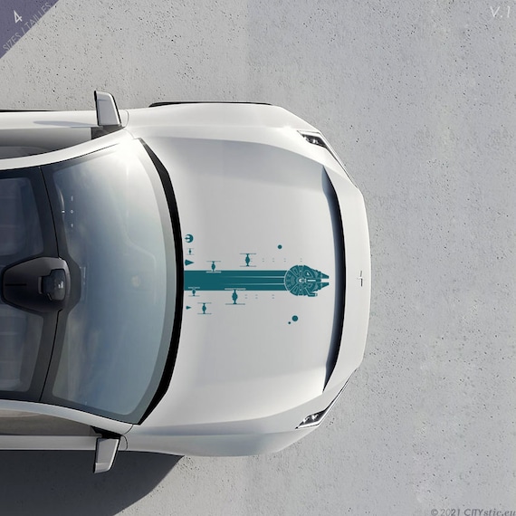 Millennium Falcon Window Decal