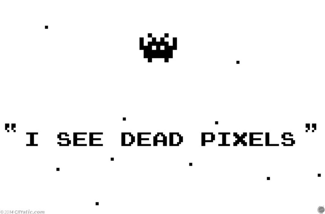 QUOTE WALL DECAL : I See Dead Pixels. as From the Movie the - Etsy