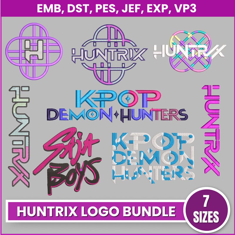 Huntrix Font - Etsy