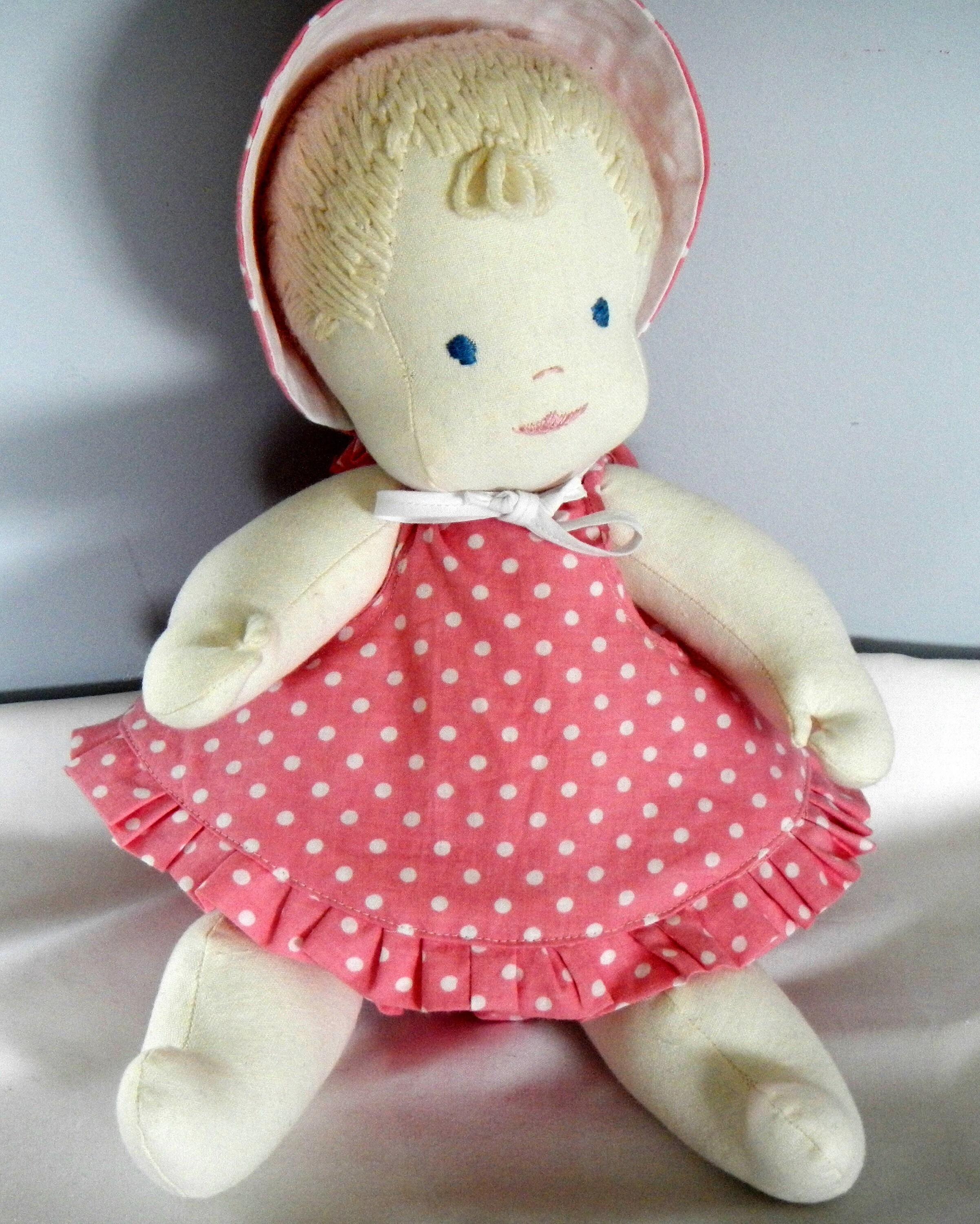 Doll Sewing Pattern,instant Download, Vintage 1950's, Doll 14 Inches ...